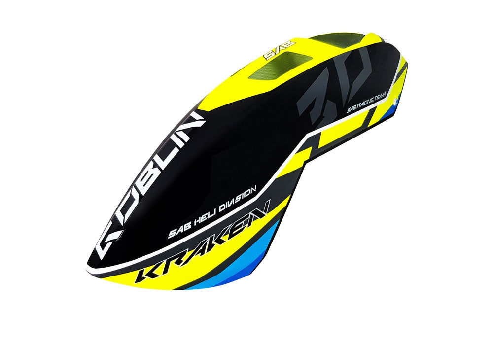 Yellow Carbon Fiber Canopy - Goblin Kraken– BARC Hobbies