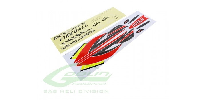 Fireball Sticker Sheet– BARC Hobbies