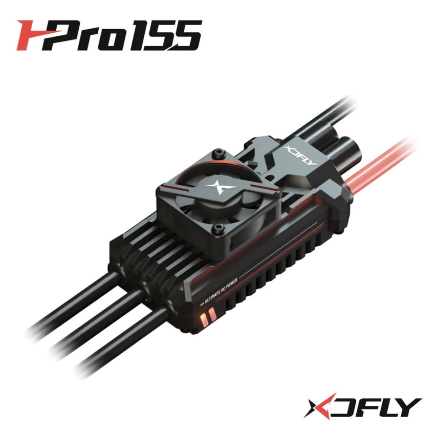 XDFly HPro 155A HV 3-8S SBEC ESC for RC Helicopter 550-580 Class– BARC ...
