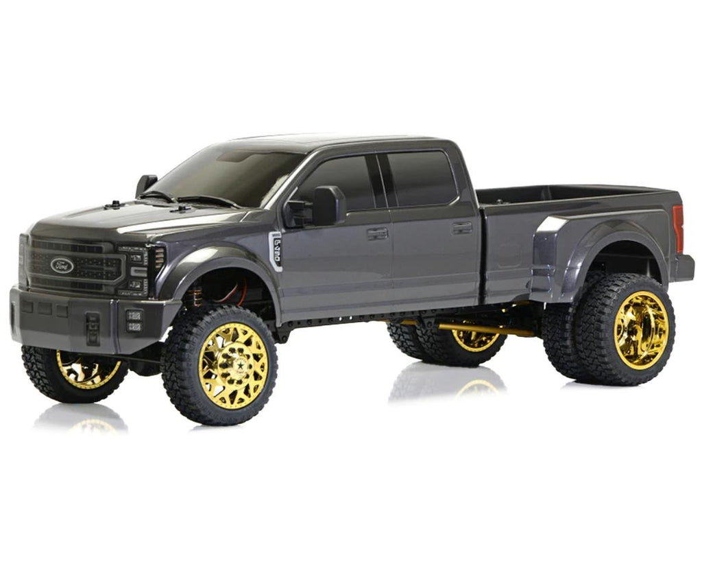 CEN Ford F450 SD V2 1/10 RTR Custom Dually Truck (Grey Titanium)– BARC ...