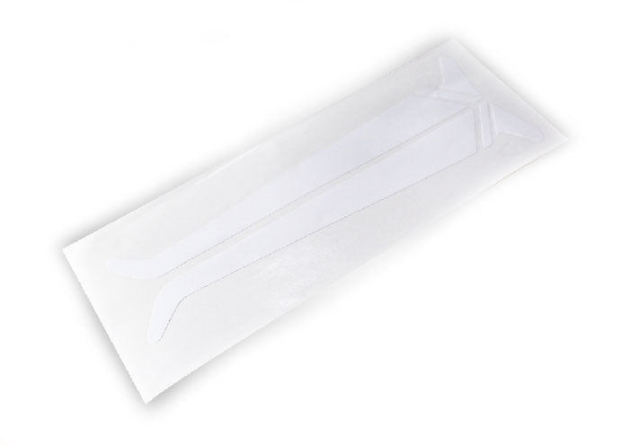 White Tail Fin Sticker - Black Thunder– BARC Hobbies